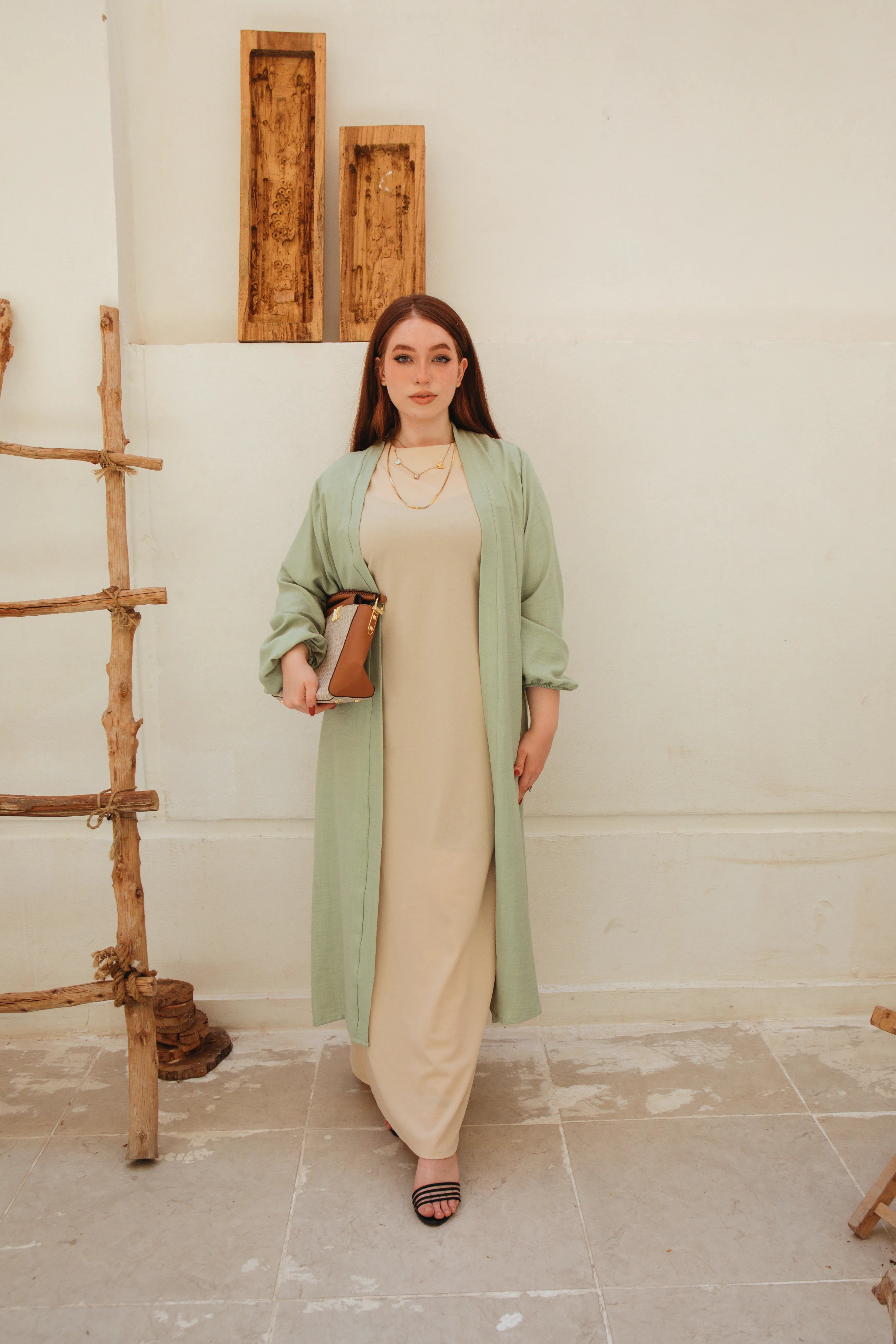 Basic Long Cardigan _ Mint Green – COCKATOO